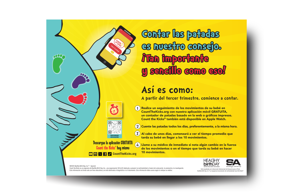 How To Poster (Spanish) - LA - Count the Kicks