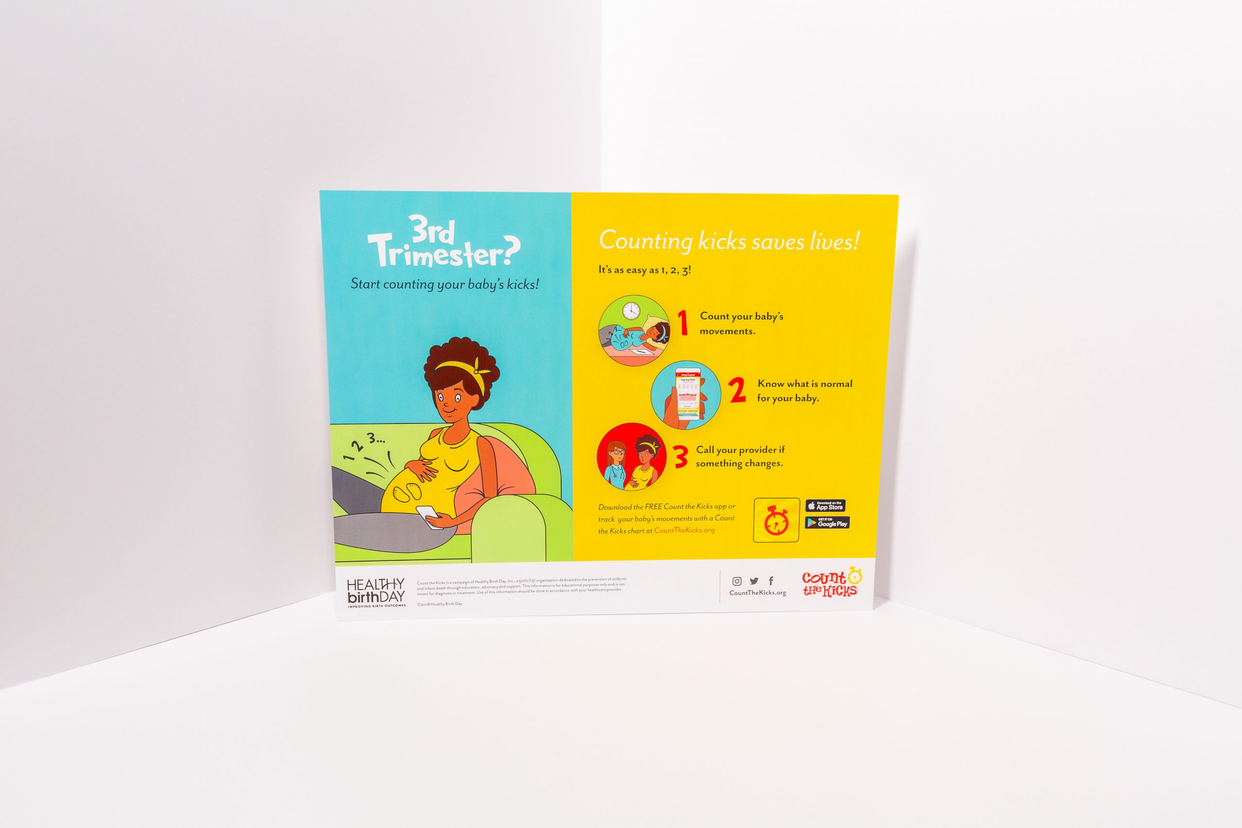 At-a-Glance Poster (English) - IA - Count the Kicks