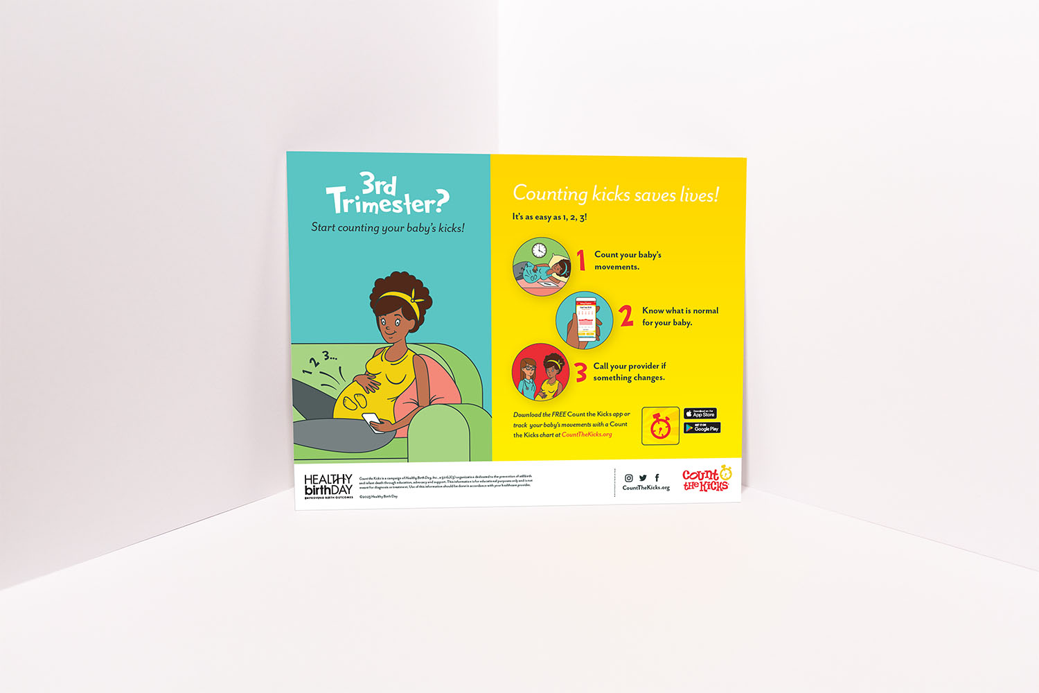 At-a-Glance Poster (English) - WI - Count the Kicks